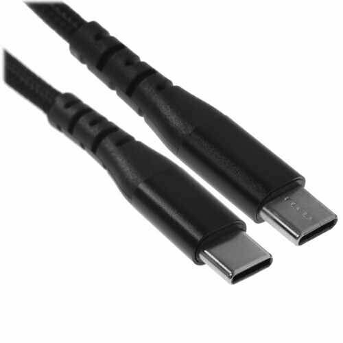 Кабель круглый DEXP USB Type-C - USB Type-C черный 1 м