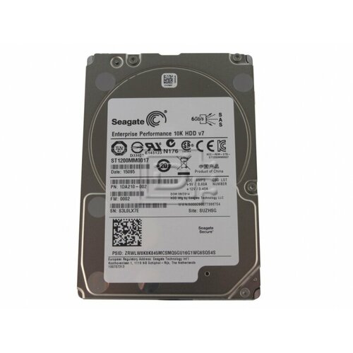 Жесткий диск Seagate 1DA210 1,2Tb 10000 SAS 2,5" HDD