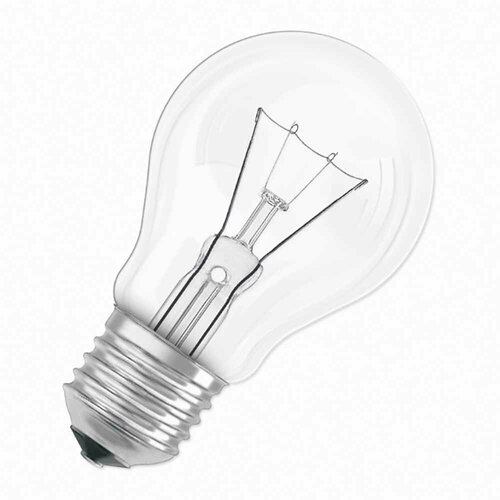 Лампа накаливания 75 Вт E27/А прозрачная OSRAM (1 ед.)