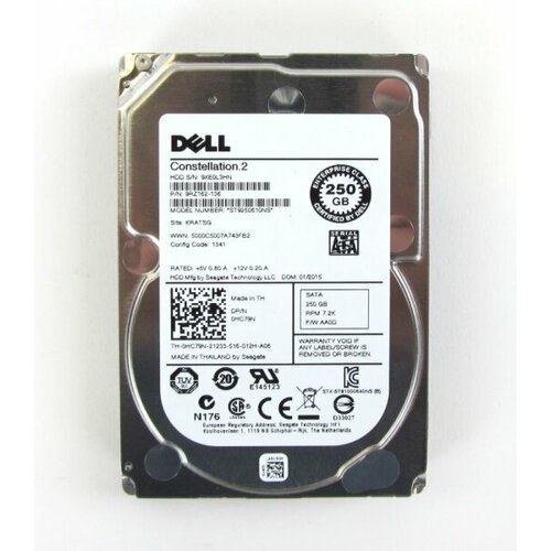 Жесткий диск Dell HC79N 250Gb SATAIII 2,5" HDD