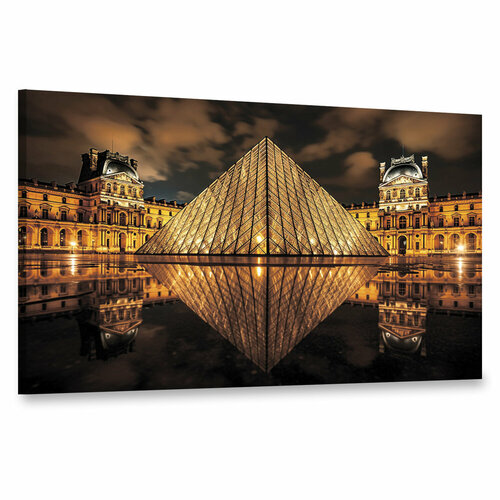 Интерьерная картина 100х60 "Парижская жемчужина"