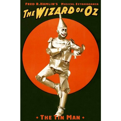 Плакат, постер на холсте Dorothy of Oz/Дороти из страны Оз/. Размер 21 х 30 см