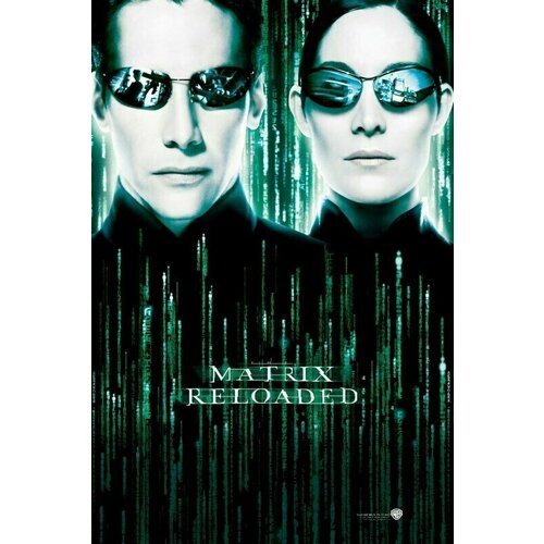 Плакат, постер на холсте Матрица: Перезагрузка (The Matrix Reloaded), Энди Вачовски, Лана Вачовски. Размер 21 х 30 см
