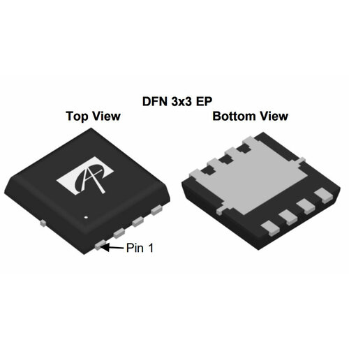Микросхема AON7754 N-Channel MOSFET 30V 32A DFN3x3EP