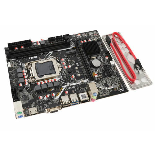 Материнская плата Azerty MB-H510-C, Intel H510-VD4, LGA1200, Flex-ATX, DDR4, OEM