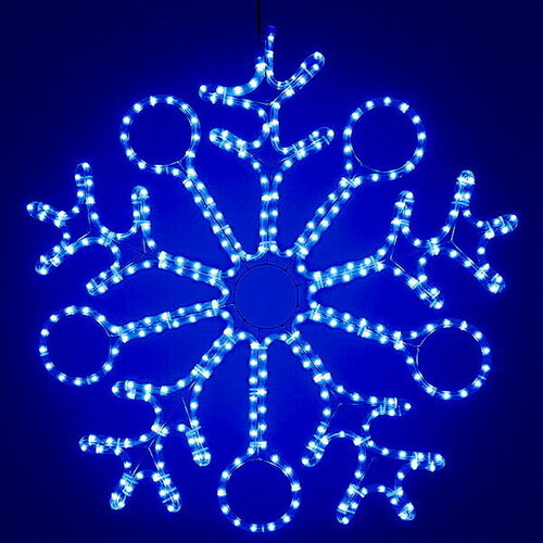 BEAUTY LED Светящаяся Снежинка 90 см, синие LED, IP44 LC-13051