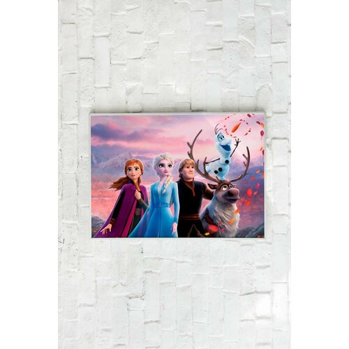 Плакат Холодное сердце/Мультфильм/ Плакат на стену 33х48 см / Постер формата А3+