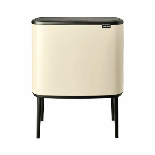 Мусорный бак Brabantia Bo Touch Bin 3x11л, трёхсекционный, мягкий бежевый 201608