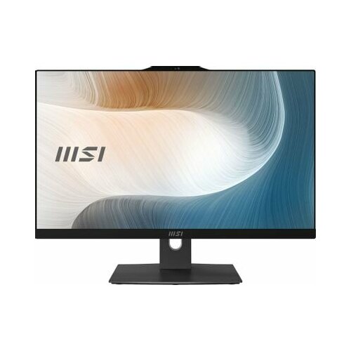 Моноблок MSI Modern AM242P 12M-669RU, 23.8", Intel Core i5 1235U, 16ГБ, 512ГБ SSD, Intel Iris Xe, Windows 11 Professional, черный 9S6-AE0711-669