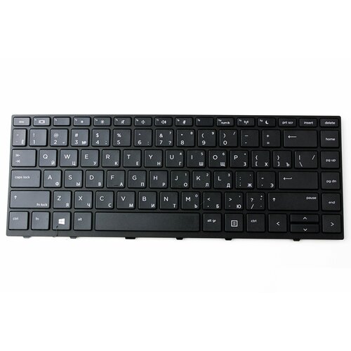 Клавиатура для ноутбука HP Probook 430 G5, 440 G5, c подсветкой, P/N: NSK-XJ0SW0R, L21585-001
