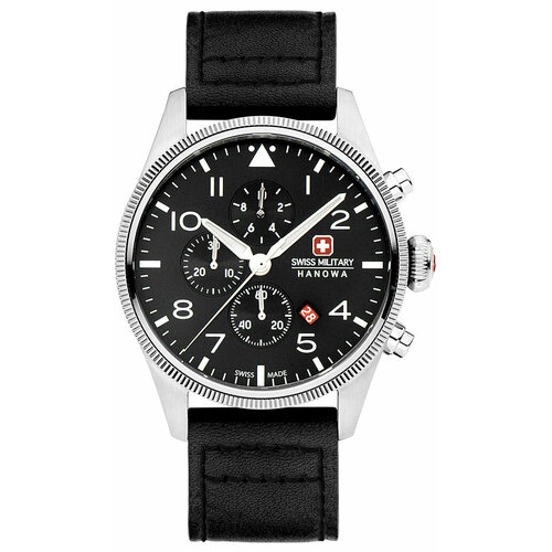 Наручные часы Swiss Military Hanowa, черный