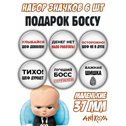 Комплект значков AniKoya