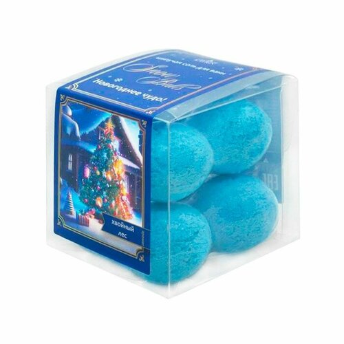 Набор бомбочек для ванн Snow balls "новогоднее чудо", 160 г