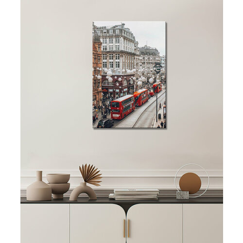 Картина на холсте для интерьера - "Лондон, Англия (41) 40х60"
