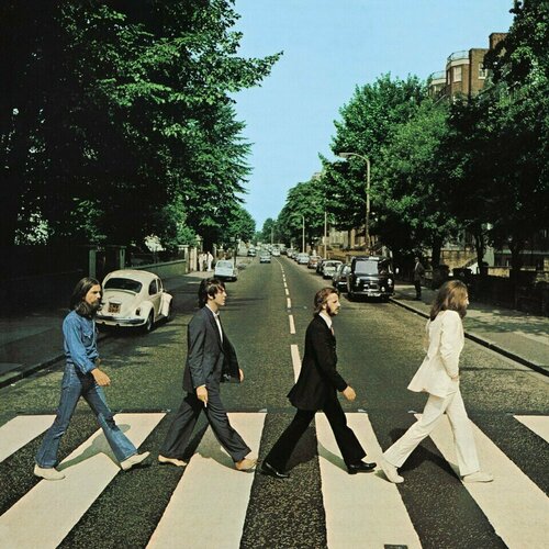 Плакат, постер на холсте The Beatles-Abbey Road/Битлз-Эбби Род. Размер 30 х 42 см