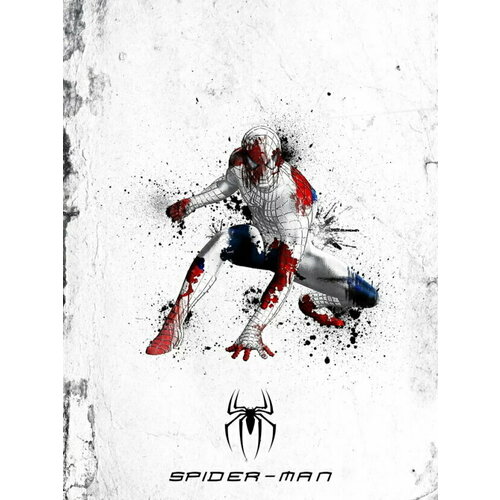 Плакат, постер на бумаге Avengers DC Collection : Spider man/Человек Паук/искусство/арт/абстракция/творчество. Размер 21 на 30 см