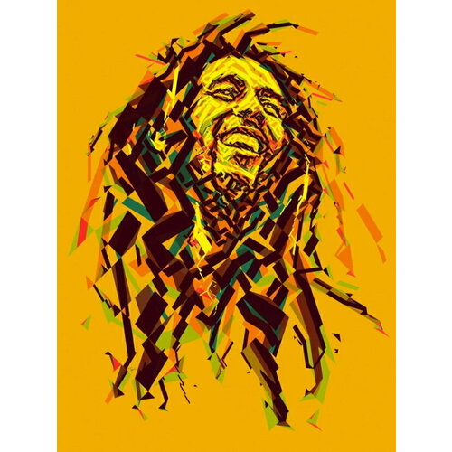 Плакат, постер на бумаге Bob Marley/Боб Марли/музыкальные/поп исполнитель/артист/поп-звезда/группа. Размер 42 х 60 см