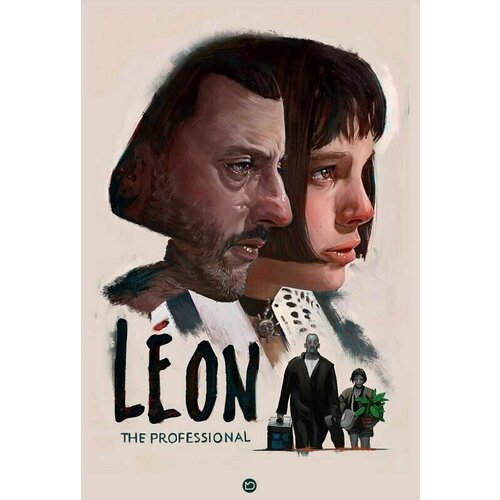 Плакат, постер на бумаге Леон (Leon), Люк Бессон. Размер 30 х 42 см