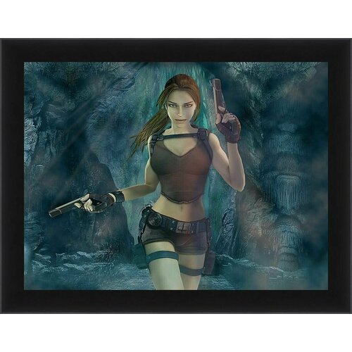 Плакат, постер на бумаге Tomb Raider. Размер 21х30 см