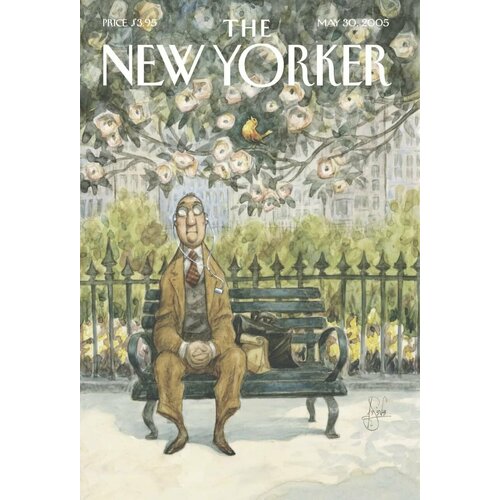 Плакат, постер на бумаге The New Yorker (May. 30, 2005). Размер 21 х 30 см