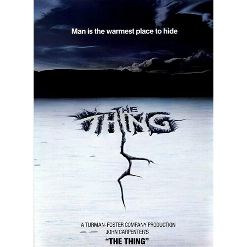 Плакат, постер на холсте Нечто (The Thing), Джон Карпентер. Размер 21 х 30 см