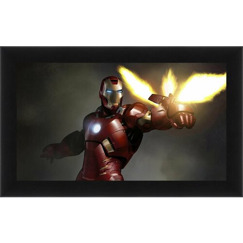 Плакат, постер на бумаге Железный человек. Iron Man. Размер 21 х 30 см