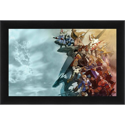 Плакат, постер на холсте Final Fantasy Tactics. Размер 42 х 60 см