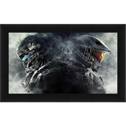 Плакат, постер на холсте Halo 5 Guardians. Размер 21х30 см