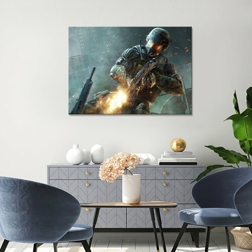 Картина/Картина на холсте для интерьера/Картина на стену/Картина для кухни/ - Game Арт (9) 50х70