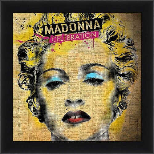 Плакат, постер на бумаге Мадонна-127. Размер 60х84 см