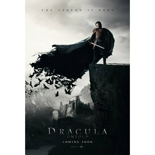 Плакат, постер на бумаге Dracula Untold, Дракула. Размер 30 х 42 см