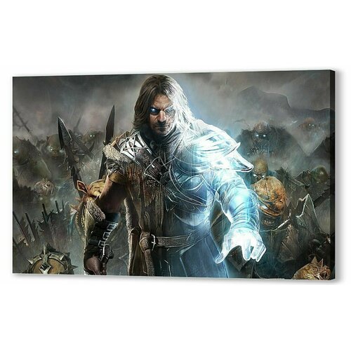 Плакат, постер на бумаге Middle-earth: Shadow Of Mordor. Размер 30 х 42 см