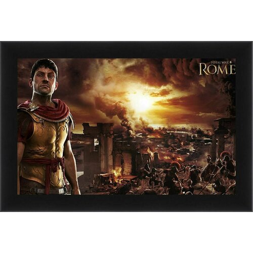 Плакат, постер на холсте Total War: Rome II. Размер 42 х 60 см