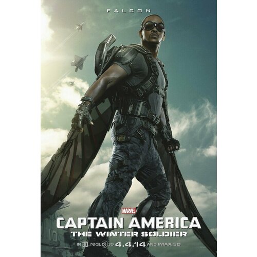 Плакат, постер на бумаге The Avengers-Captain America/Мстители-Капитан Америка. Размер 30 на 42 см