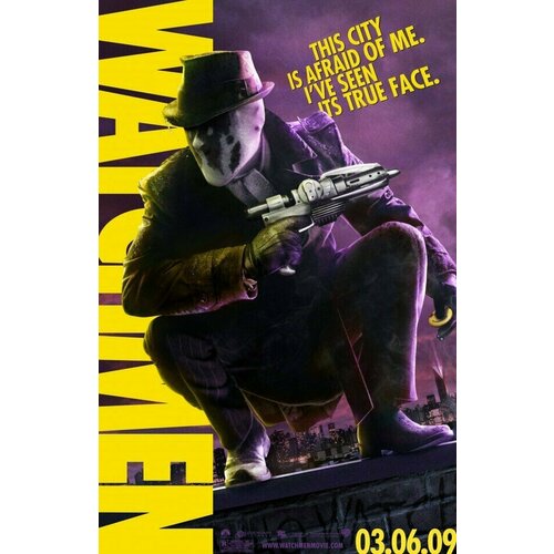 Плакат, постер на бумаге Watchmen/Хранители. Размер 30 х 42 см