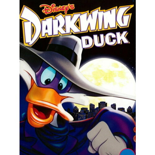Плакат, постер на бумаге Darkwing Duck/Черный плащ/комиксы/мультфильмы. Размер 21 х 30 см