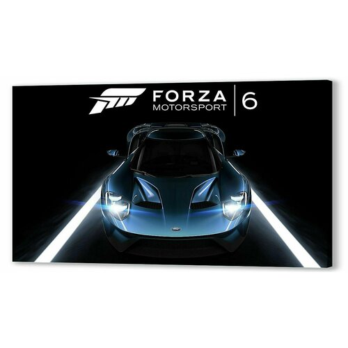 Плакат, постер на холсте Forza Motorsport 6. Размер 30 х 42 см