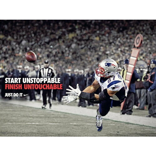 Плакат, постер на холсте New England Patriots/Нью-Ингленд Пэтриотс/спорт. Размер 21 х 30 см