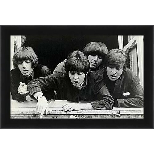 Плакат, постер на бумаге The Beatles-Битлз. Размер 21 х 30 см
