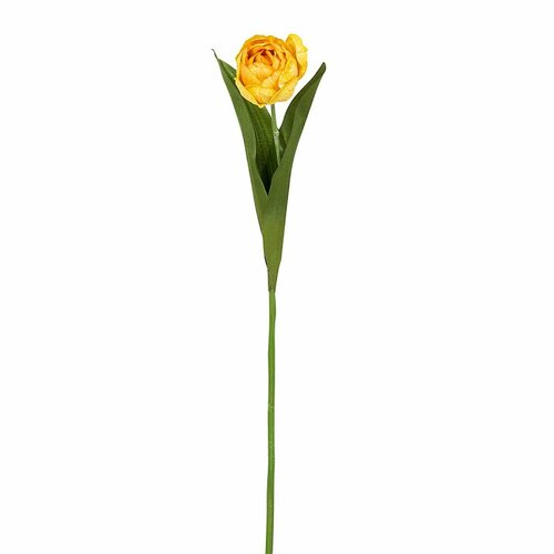 Искусственный цветок Fiebiger Floristik - Тюльпан, желтый, 48 см, 3 шт