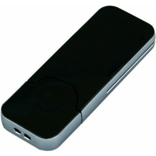 USB-флешка на 4 Гб в стиле iPhone, прямоугольнй формы, черный