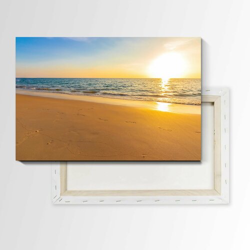 Картина на холсте - "Пляж" размер 50-75 см