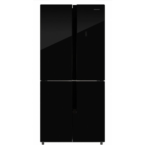 Холодильник Nordfrost RFQ 510 NFGB 3-хкамерн. черный (трехкамерный)