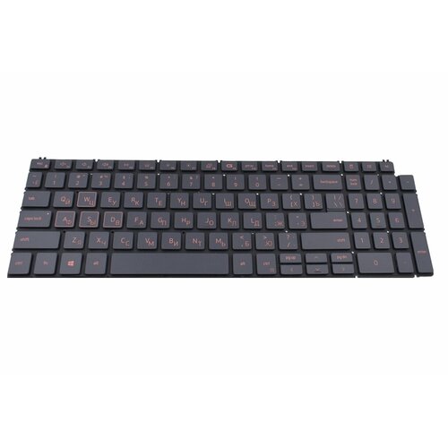Клавиатура для Dell G15 5511 ноутбука с красной подсветкой