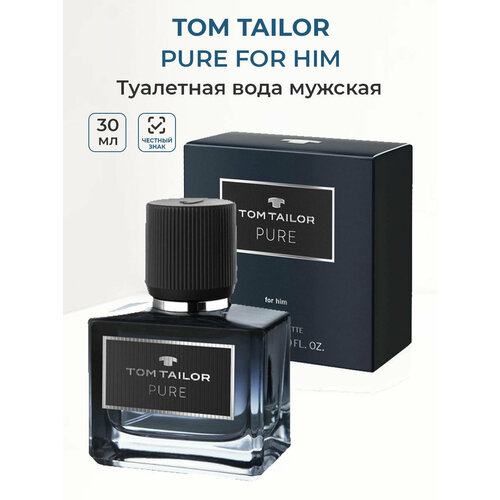 Туалетная вода мужская Tom Tailor Pure for Him 30 мл Том Тейлор Пюр для него мужские ароматы для него в подарок