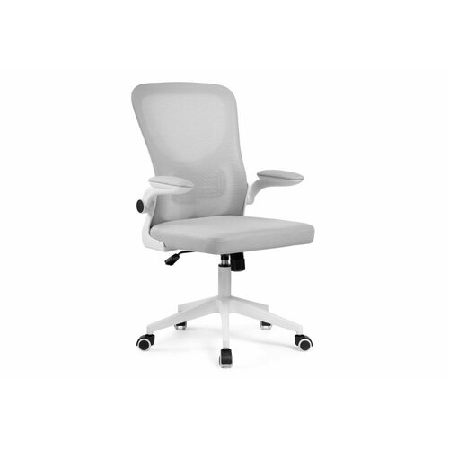 Компьютерное кресло Woodville Konfi light gray/white