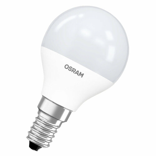 Светодиодная лампа антибактериальная OSRAM 7,5 Вт Е14/P белый свет