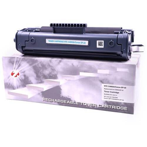 Лазерный картридж 7Q C4092A, EP-22 для HP LJ 1100 и Canon LBP1120 (Чёрный, 2500 стр.), универсальный