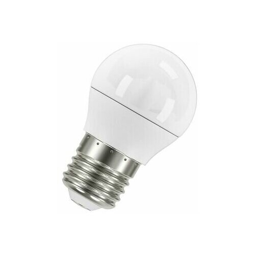 Лампа светодиодная LED 7 Вт E27 6500К 560Лм шарик 220 В (замена 60Вт) | код 4058075579866 | LEDVANCE (4шт. в упак.)