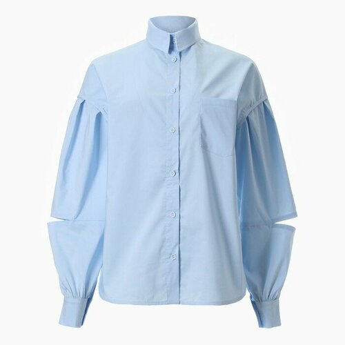 Блуза  Minaku, размер 42, голубой